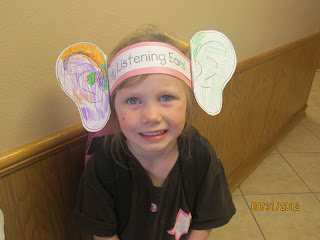 Queen of 4's: Listening Ears and Scenes from a Pre-k 4 Classroom